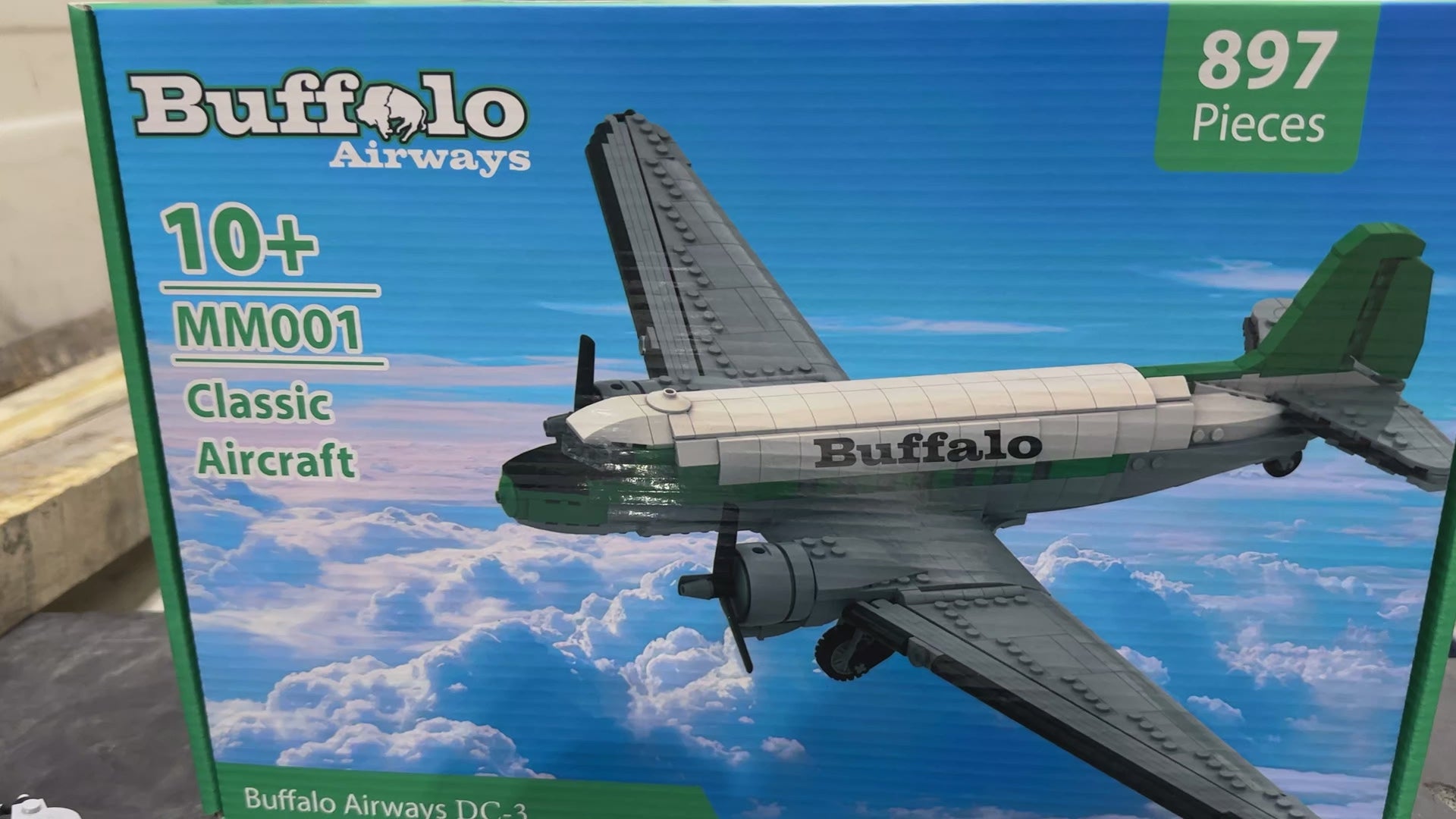 Buffalo DC-3 MOC Brick Kit – Buffalo Airwear